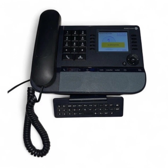 Networking | Alcatel Lucent 858s Premium Ip Desk Phone W Keyboard ...